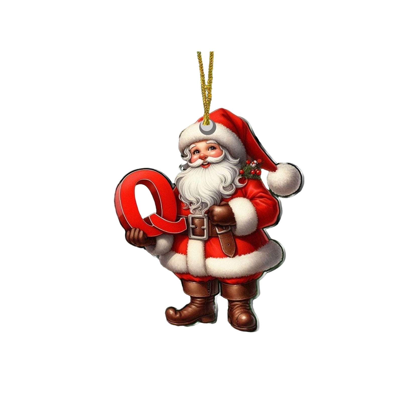 CuiLiyq 26 Letter Ornaments, Christmas Tree Decoration Personalized ...