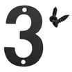 5 Inch Metal House Numbers Letters, Black House Address Letters ...