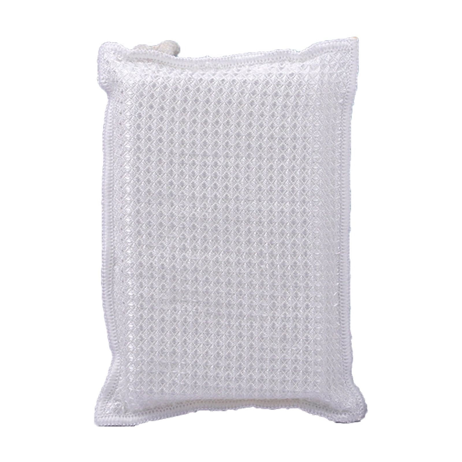CuiLiyq 4 PCS Kitchen Sponges, Double Side Dishwashing Sponges ...
