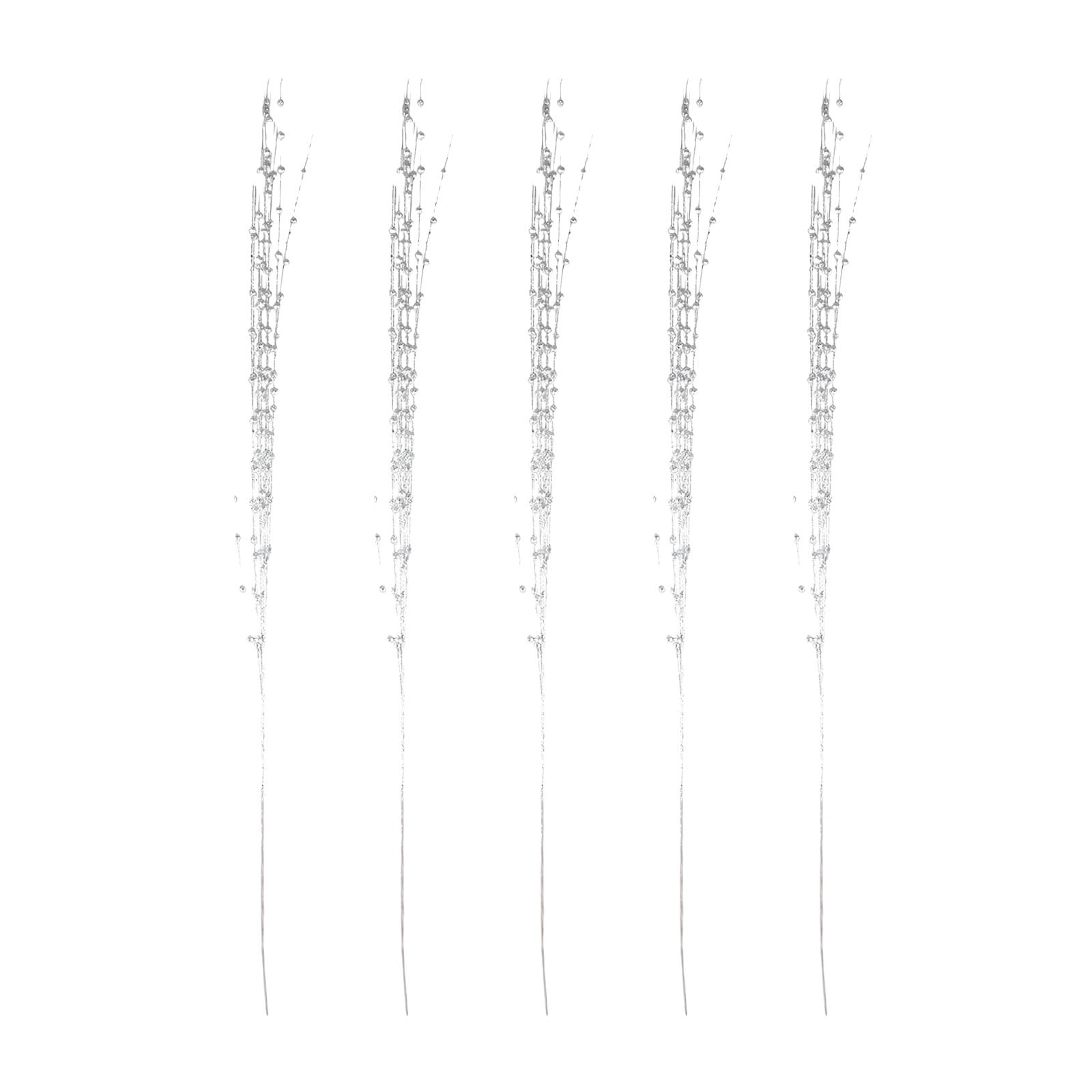 CuiLiyq 5 PCS Christmas Artificial Glitter Berry Stalk Decorations, 39. ...