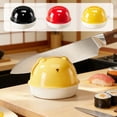 CuiLiyq Cute Bear Knife Sharpener with Suction Cup, Kitchen Steel ...