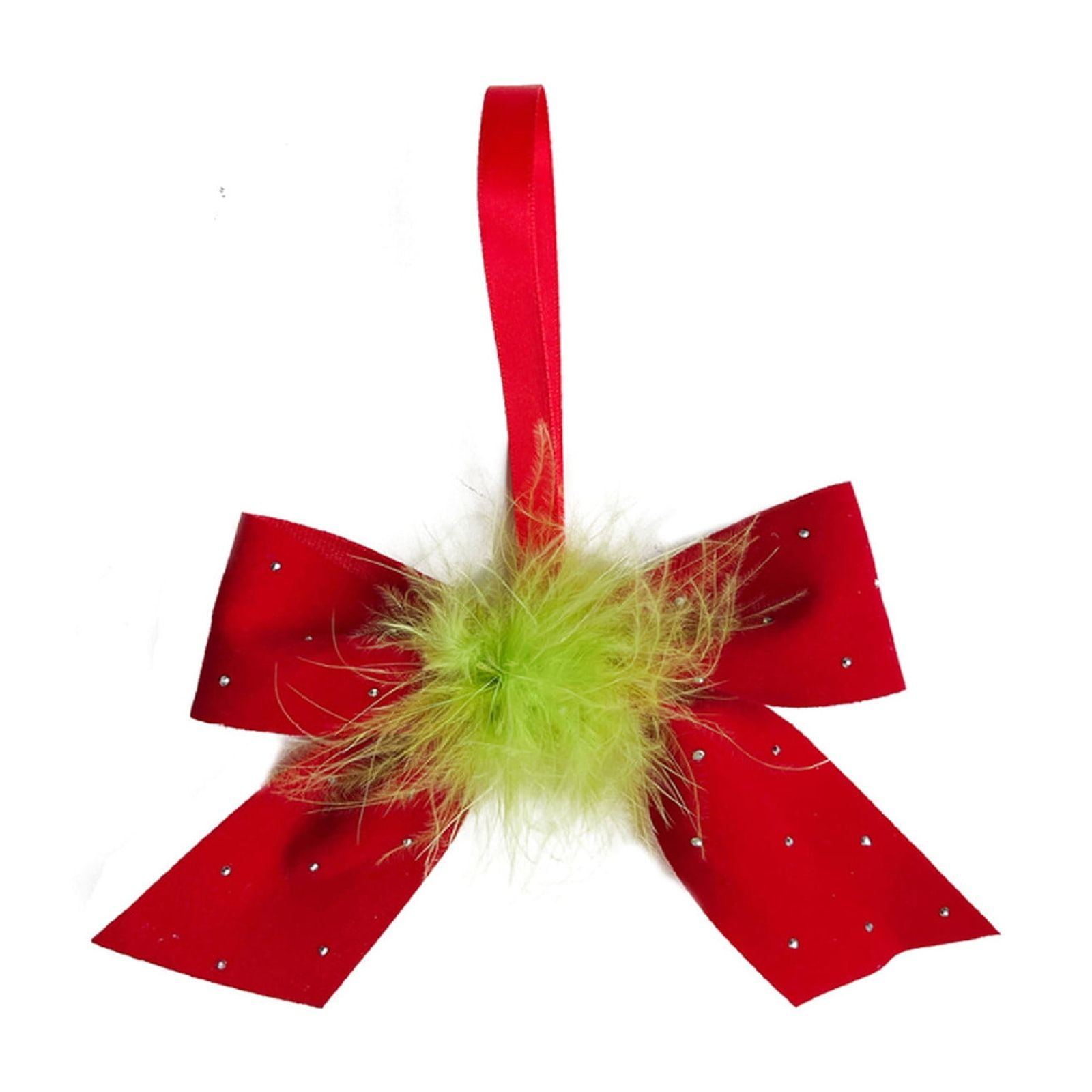 CuiLiyq Red Green Christmas Bows Christmas Tree Decoration, Green ...