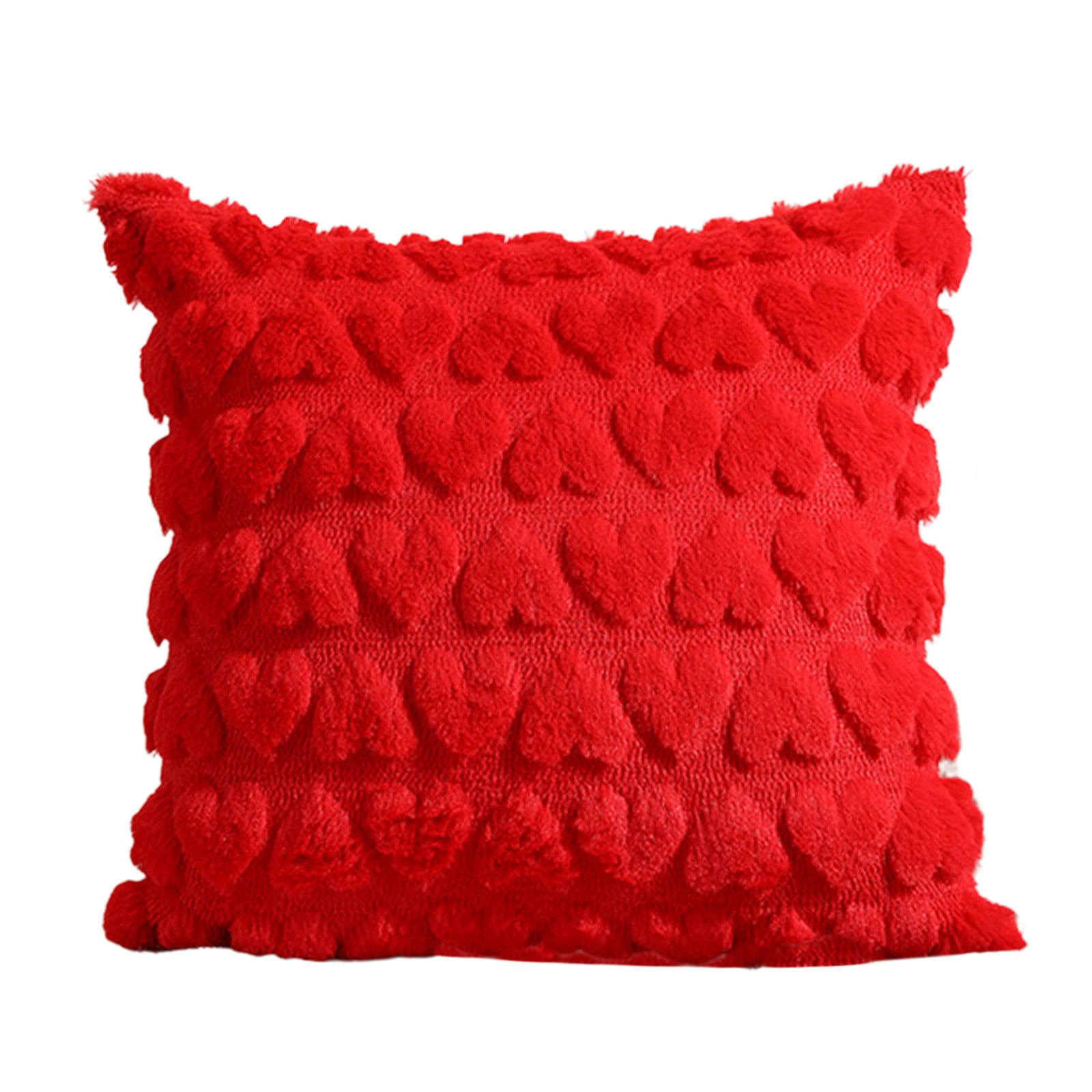 CuiLiyq Valentines Day Pillow, Soft and Fluffy Love Heart Decorative ...
