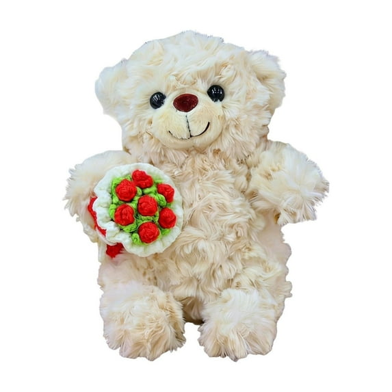 CuiLiyq Valentines Day Teddy Bear Doll, Soft Teddy Bear Plushie Toys ...