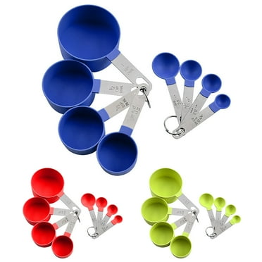 Winco 4-Piece Stainless Steel Deluxe Measuring Spoon Set - Walmart.com