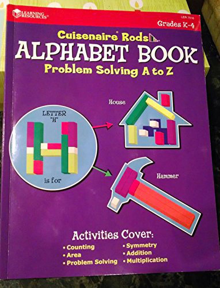 Pre-Owned Cuisenaire Rods Alphabet Book: Problem Solving A to Z, Grades K-4 (Paperback ...