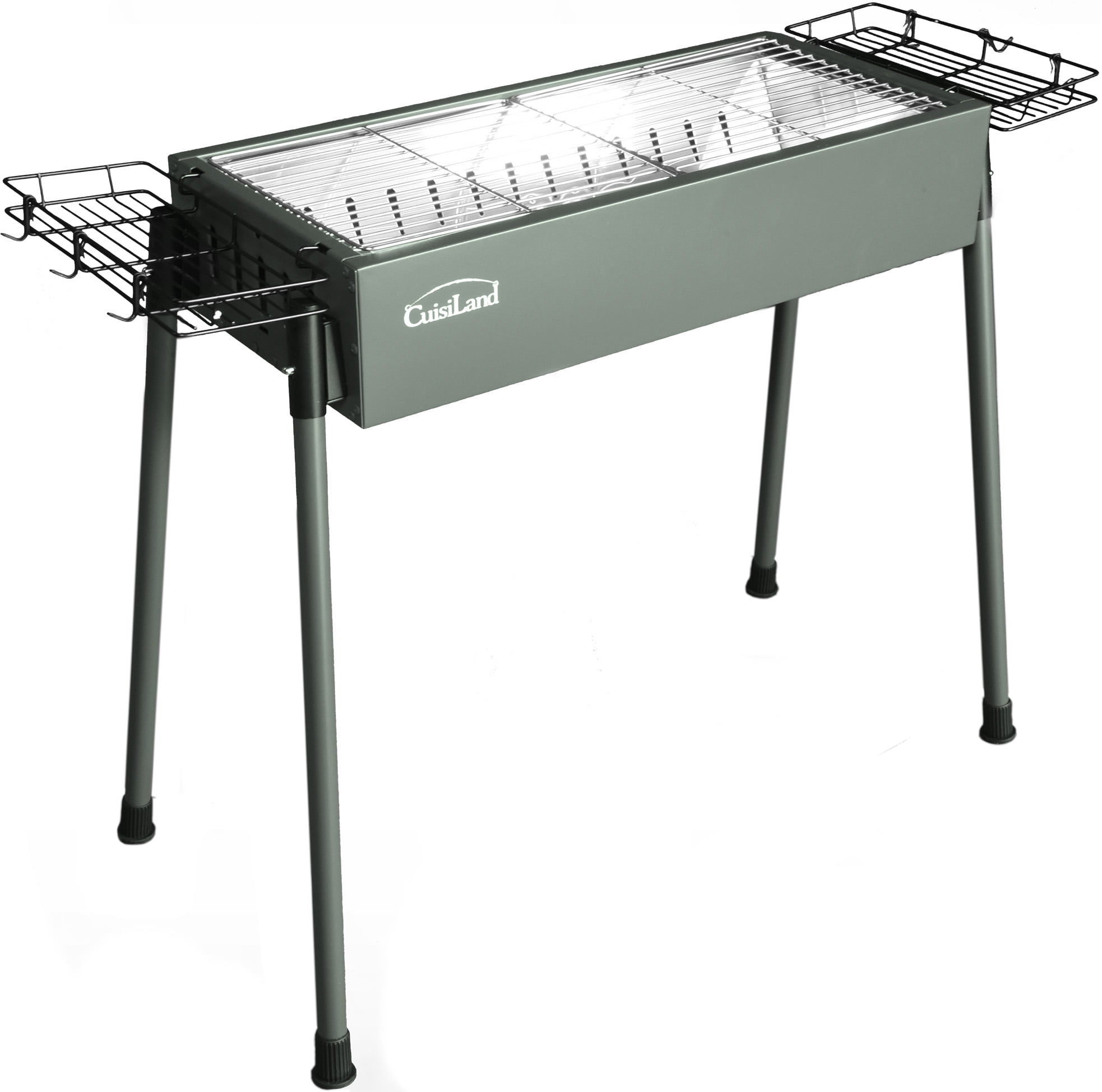 Cuisiland Portable + Movable Patio BBQ Grill - Walmart.com
