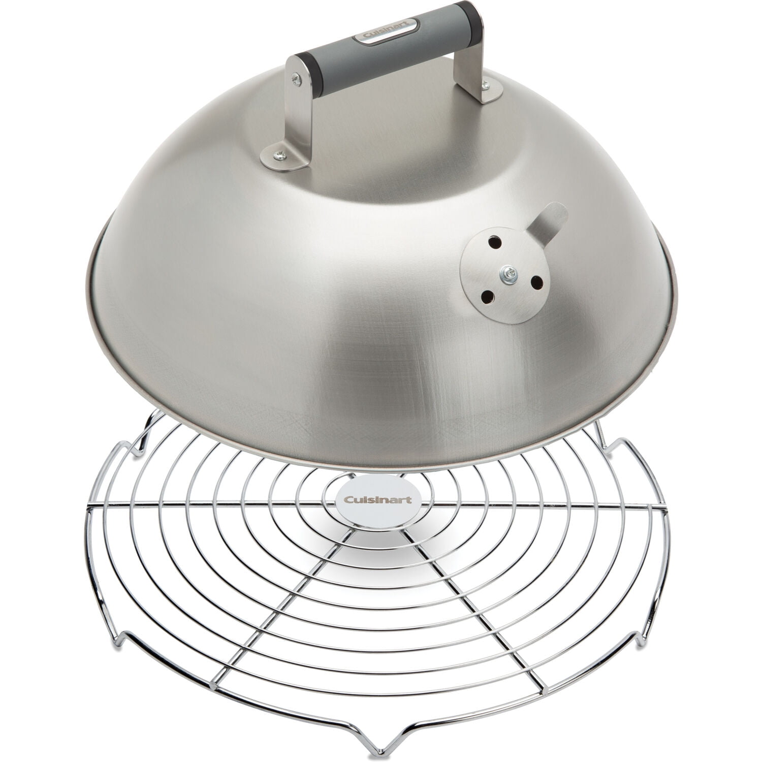 Cuisinart 12.25-in Stainless Steel Melting Dome with Bonus Wire Rack ...