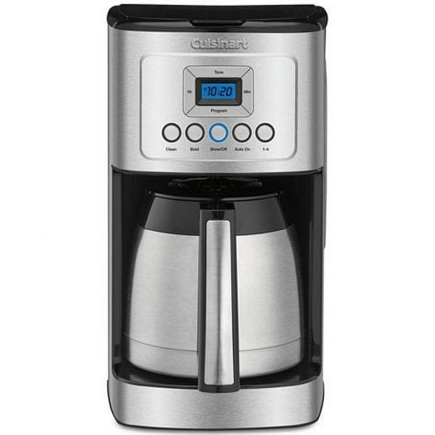Cuisinart 12 Cup Programmable Thermal Coffeemaker, Silver, DCC-3400P1 ...