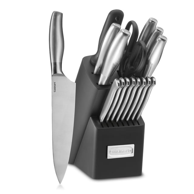 Cuisinart 17-Piece Classic Cutlery Kitchen Chef Utensils Stainless ...