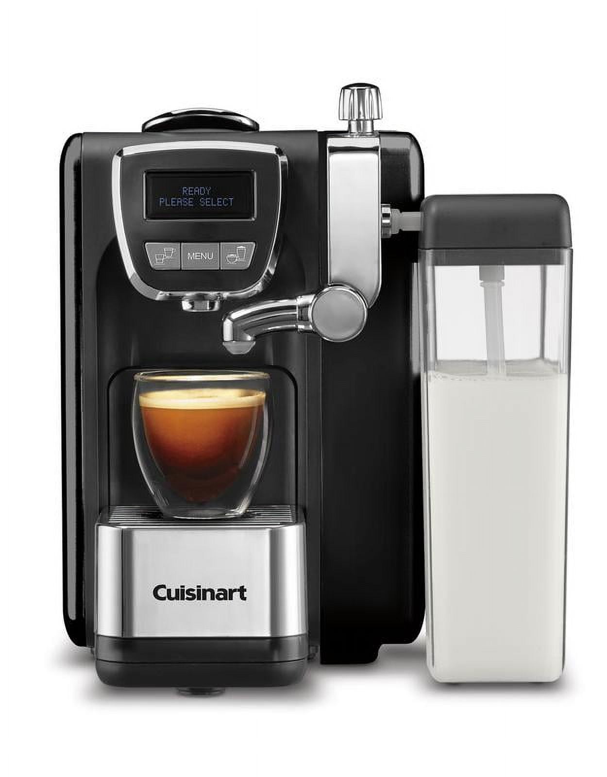 Cuisinart, Espresso Machine, EM-25, Black with 19 Bars of Pressure ...