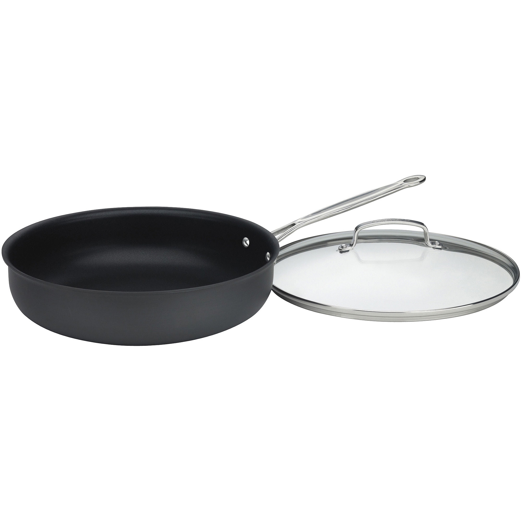 Cuisinart Chef's Classic Nonstick Hard Anodized 12" Deep Frying Pan ...