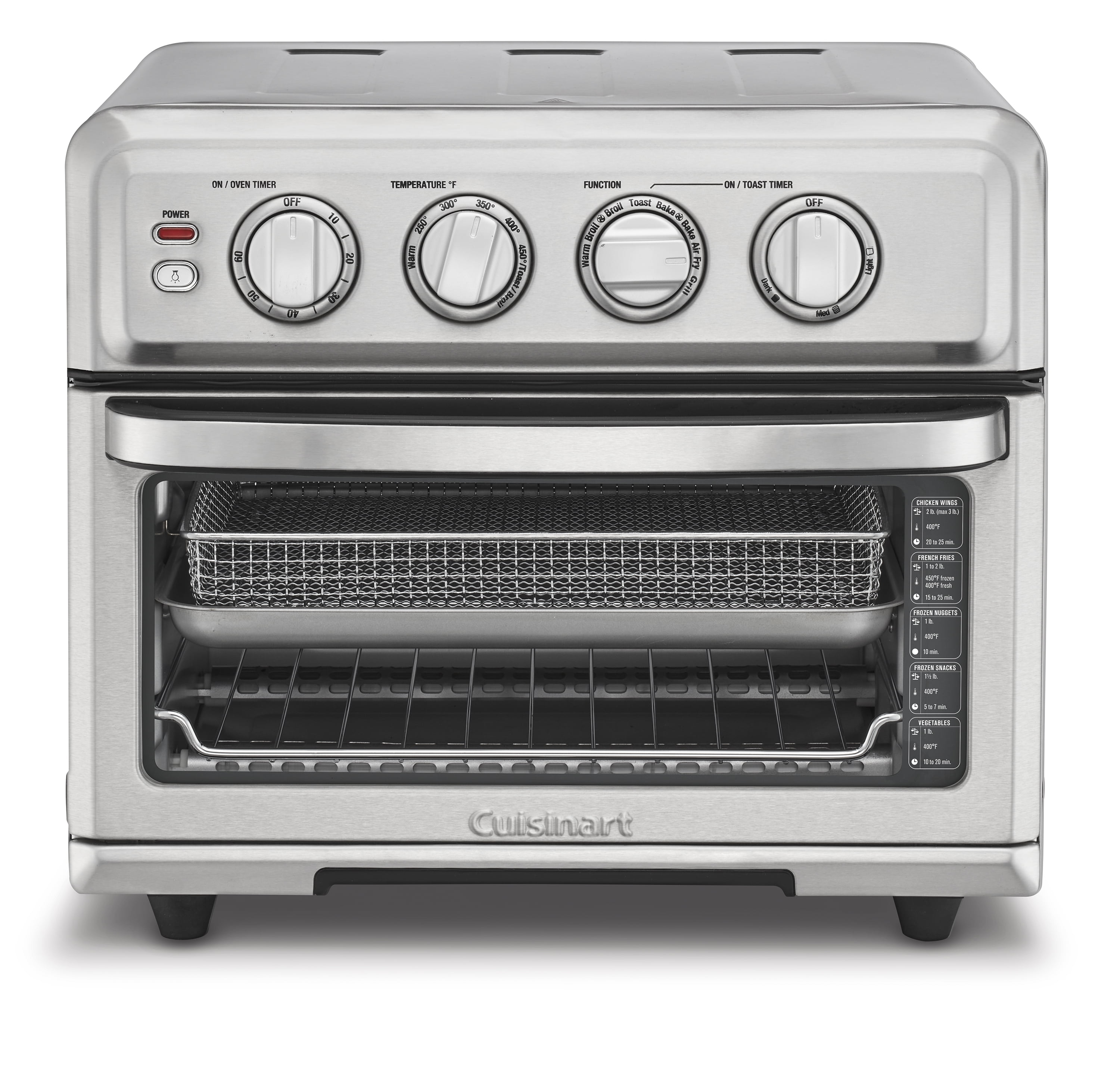 Cuisinart Airfryer Toaster Oven with Grill, Stainless, TOA-70NAS ...