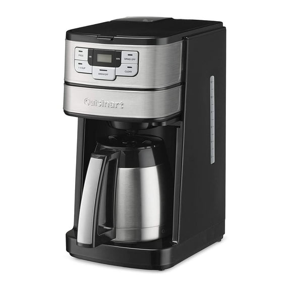Cuisinart Automatic Grind & Brew 10-Cup Coffee Maker with Blade Grinder ...