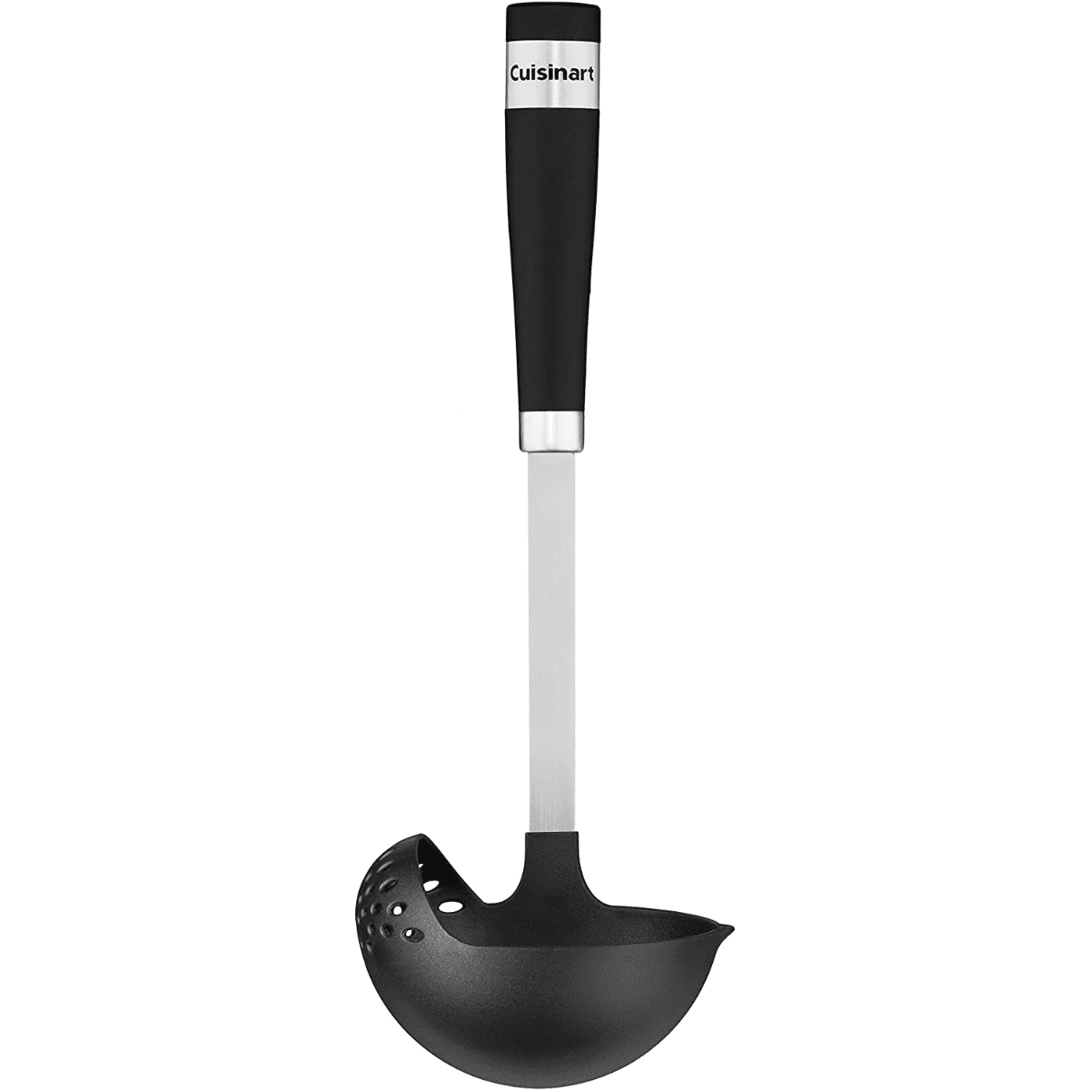 Cuisinart Stainless Steel Straining Ladle with Pour Spout, Non-Stick ...
