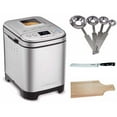 Cuisinart Compact Automatic Bread Maker Machine With Stainless Steel