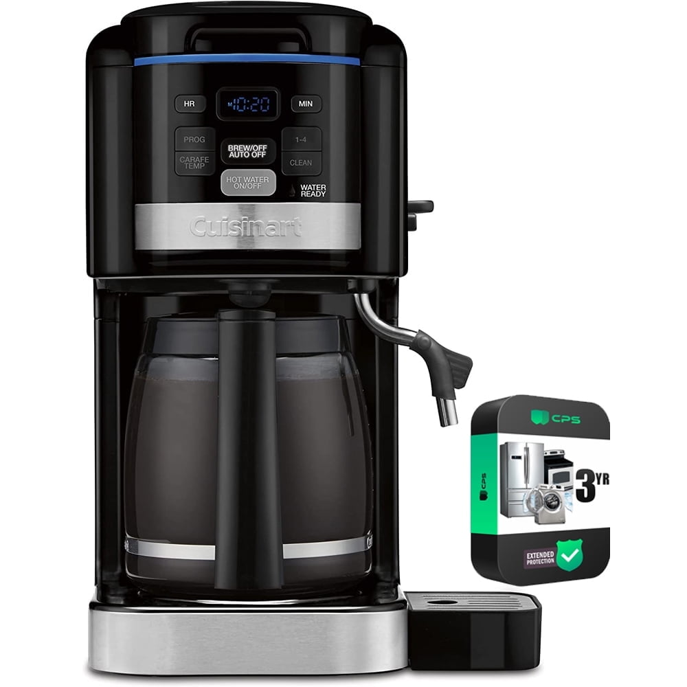 Cuisinart CHW-16 12-Cup Programmable Coffeemaker & Hot Water, Automatic ...