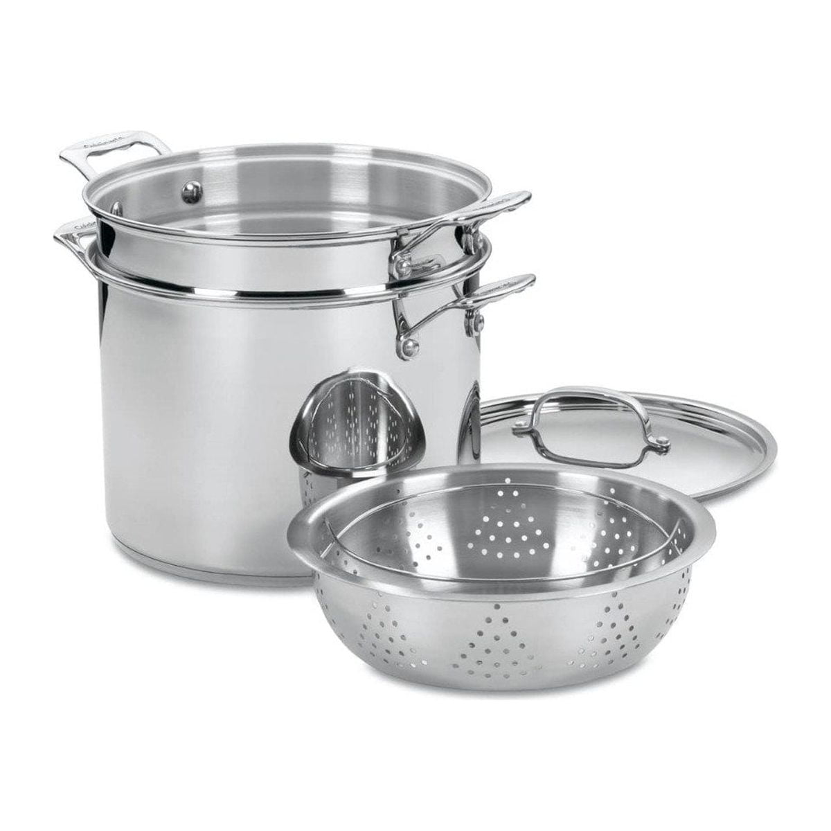 Cuisinart Chef's Classic Stainless Steel Pasta/Steamer Set | 12 Qt ...
