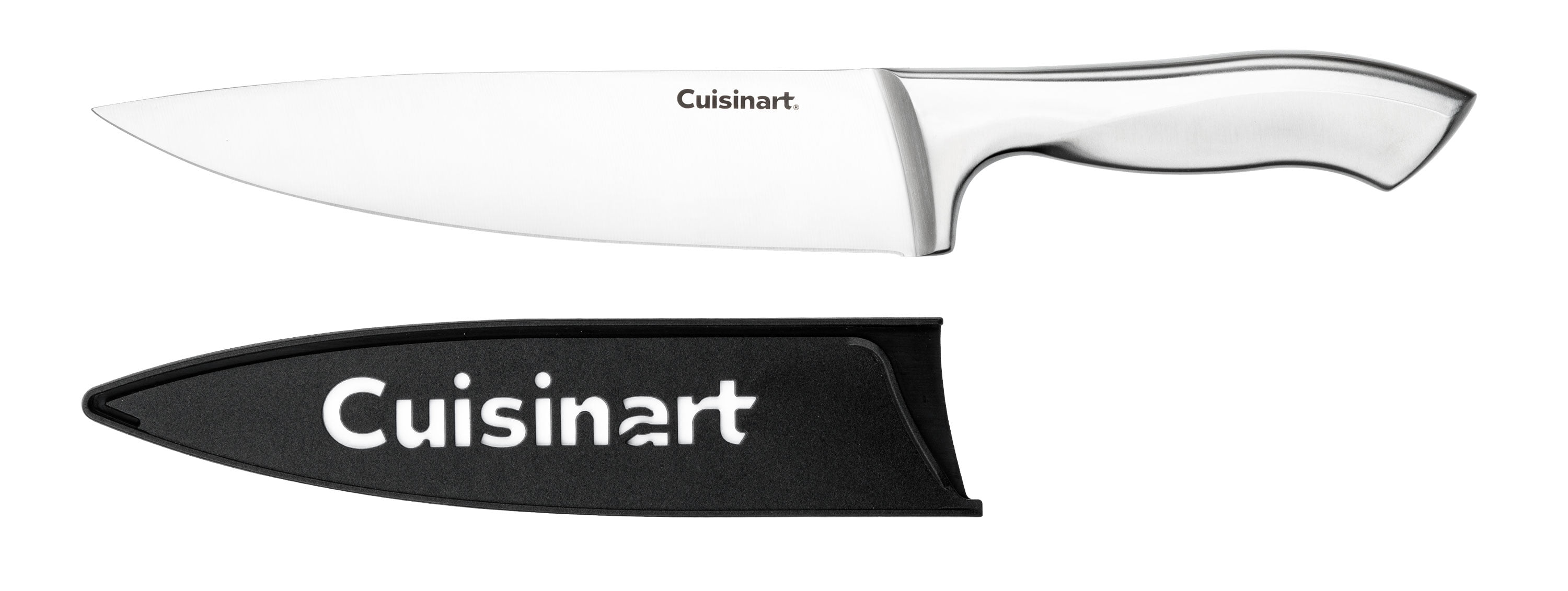 Cuisinart Classic Stainless Steel 8” Chef’s Knife with Blade Guard ...