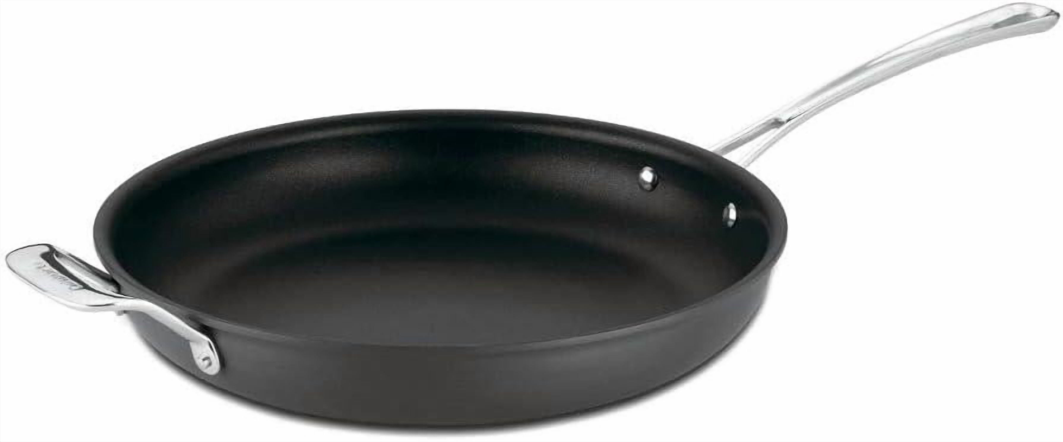Cuisinart Contour Hard Anodized 12-Inch Open Skillet with Helper Handle ...