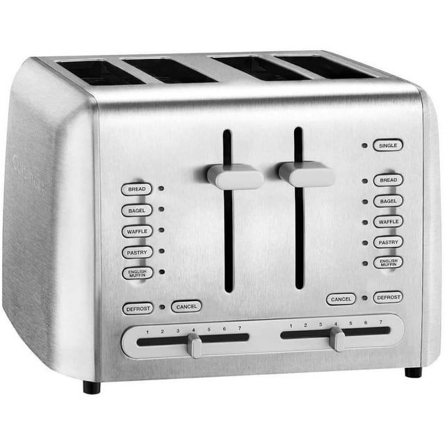 Restored Cuisinart Custom Select 4-Slice Toaster - RBT-1350PCFR ...