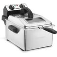 Cuisinart Deep Fryer 4 qt 1800 Watts Home Use Deep Fryer, Stainless ...