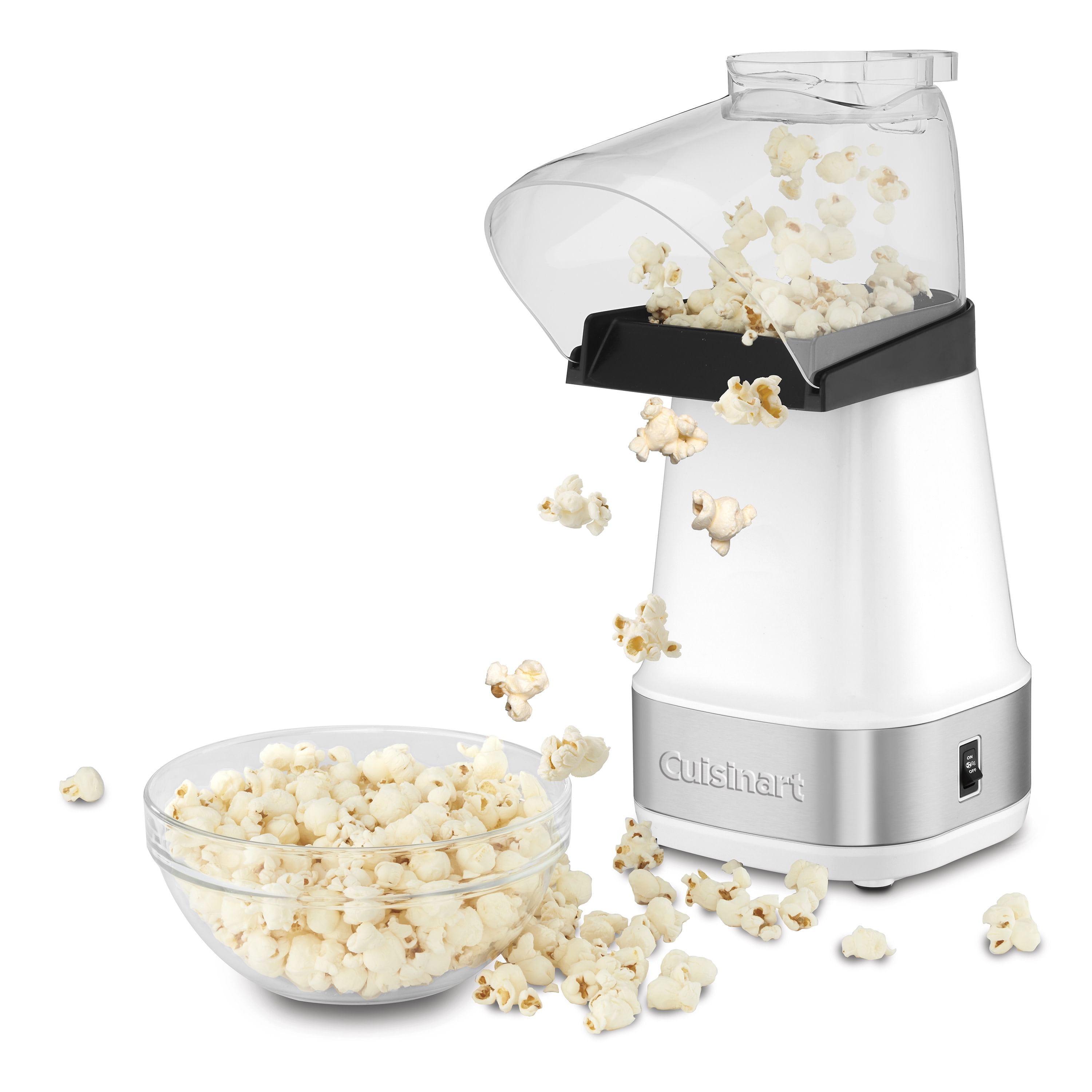 Cuisinart EasyPop 1500 W White Hot Air Electric Popcorn Popper ...