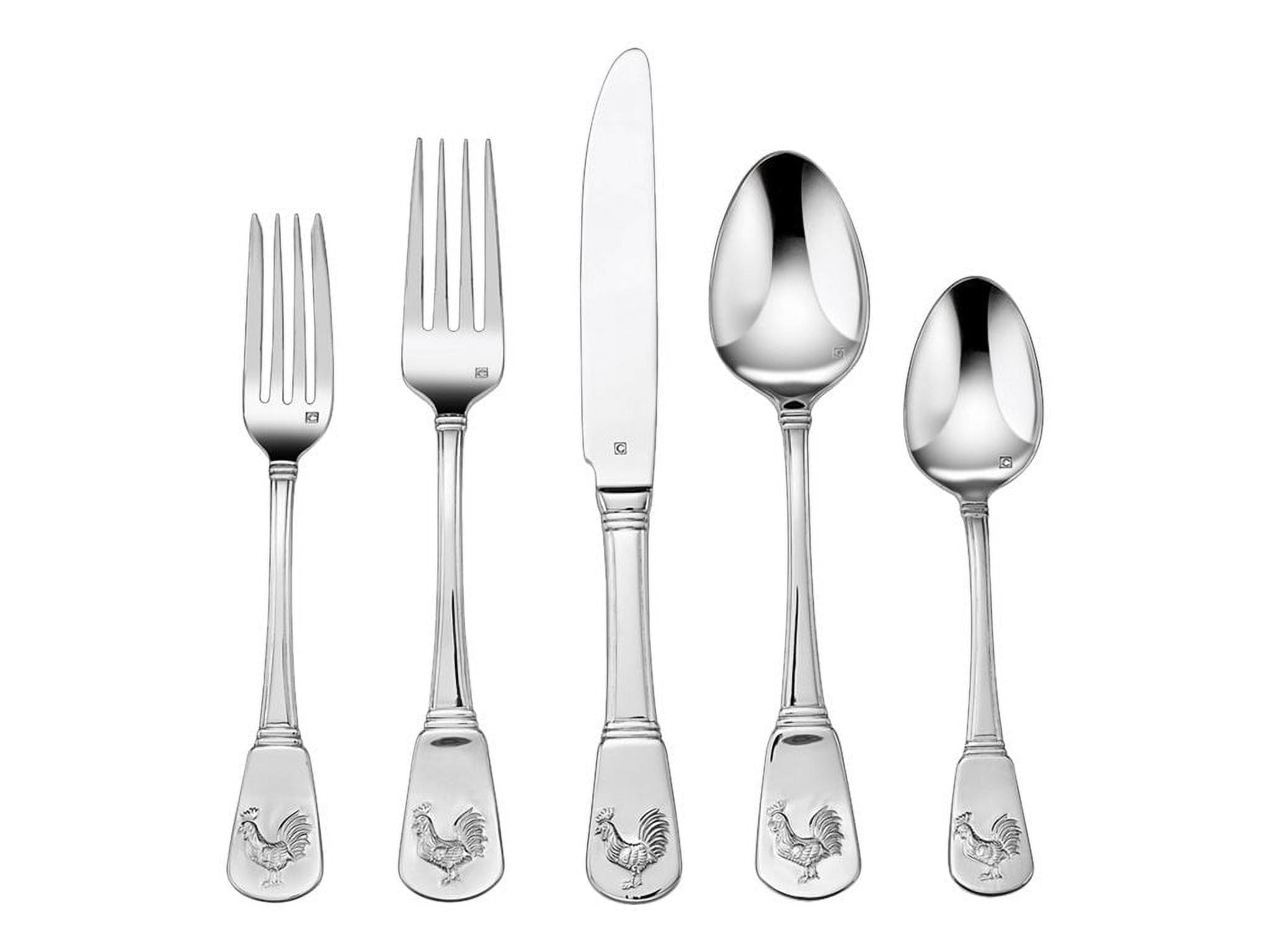 Cuisinart Elite French Rooster 20-Piece Flatware Set - Walmart.com