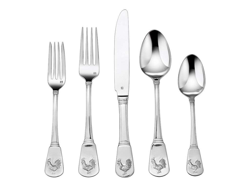 Cuisinart Elite French Rooster 20-Piece Flatware Set - Walmart.com