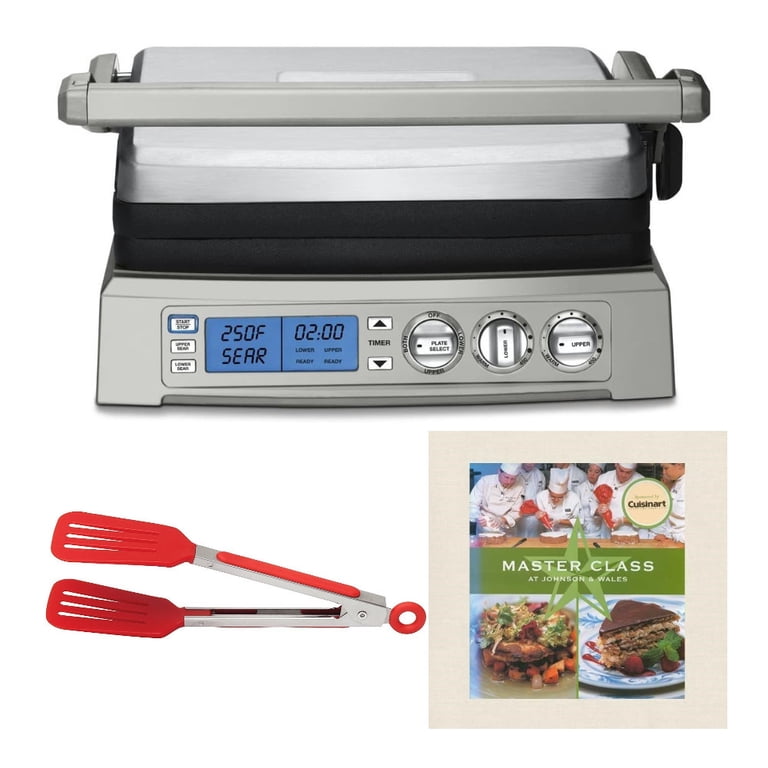 Cuisinart GR-300 Elite Griddler Bundle With 8-Inch Nylon, 60% OFF