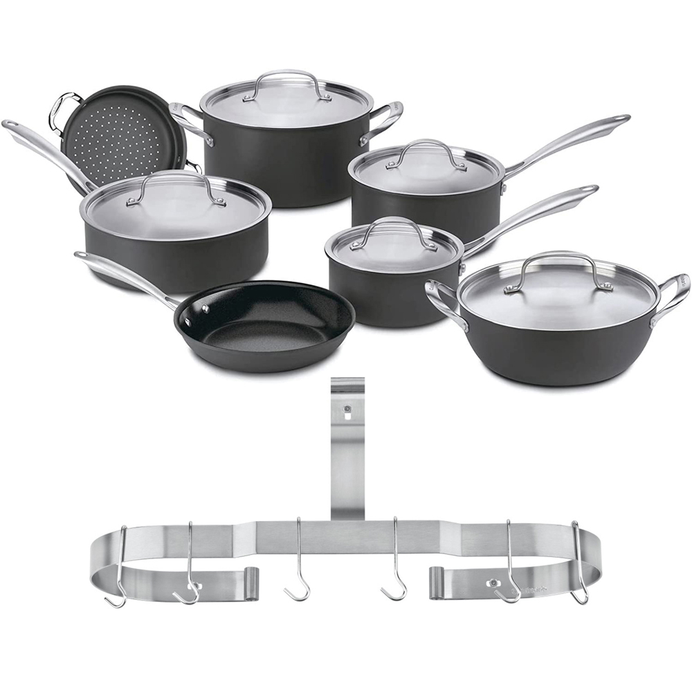 Cuisinart GG-12 Green Gourmet 12 Piece Set Bundle with Cuisinart Wall ...