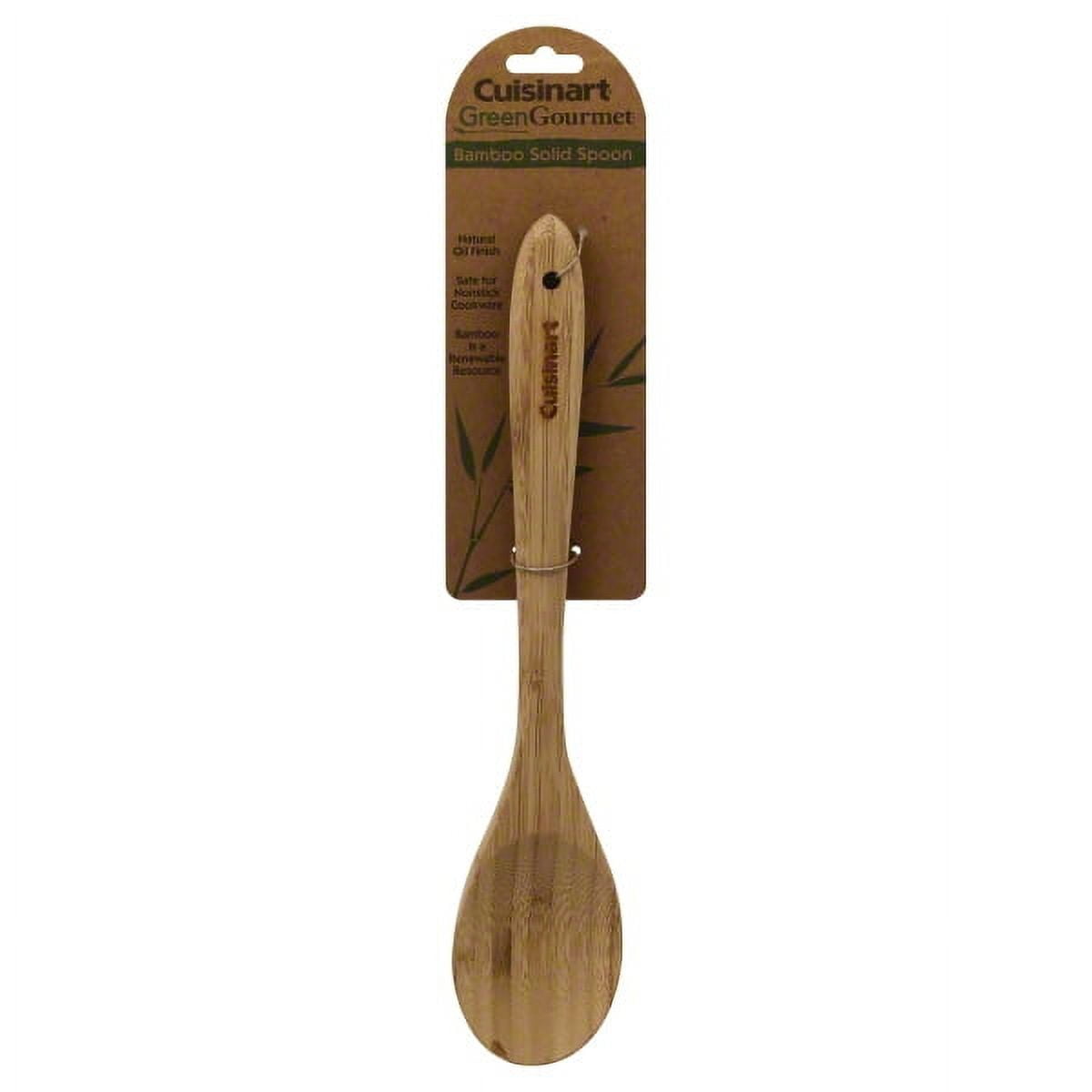 Cuisinart GreenGourmet Bamboo Solid Spoon - Walmart.com