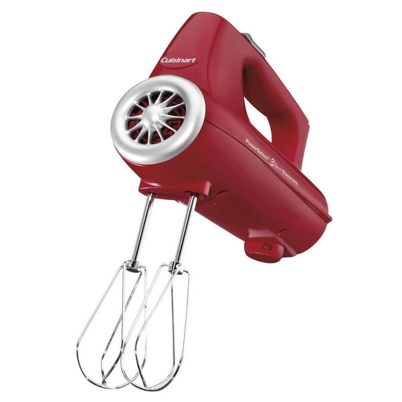 Cuisinart PowerSelectÂ® 3-Speed Electronic Hand Mixer, Red - Walmart.com