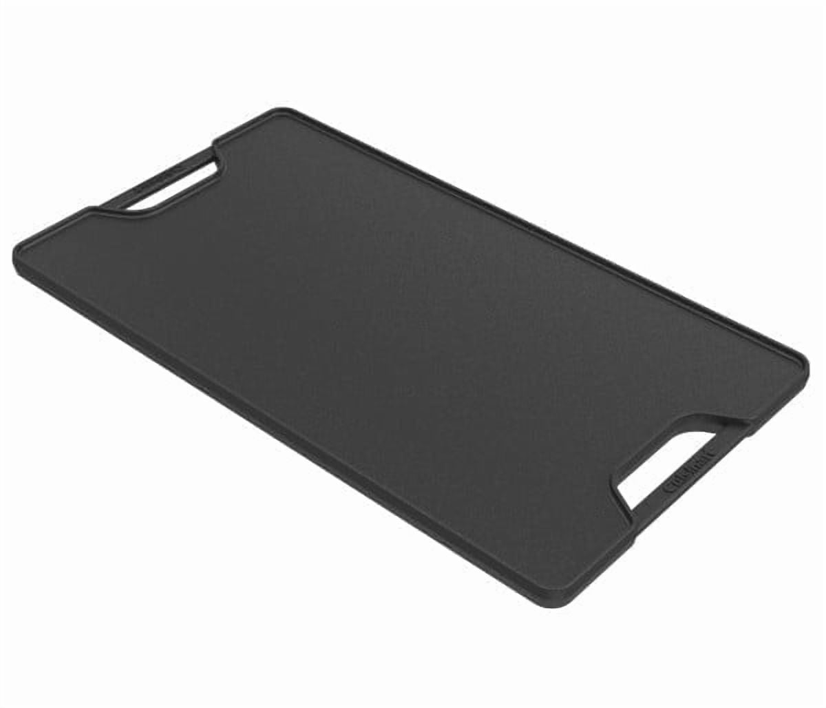 Cuisinart 2-in-1 Reversible Cast Iron Grill/Griddle Plate, Cooking for ...