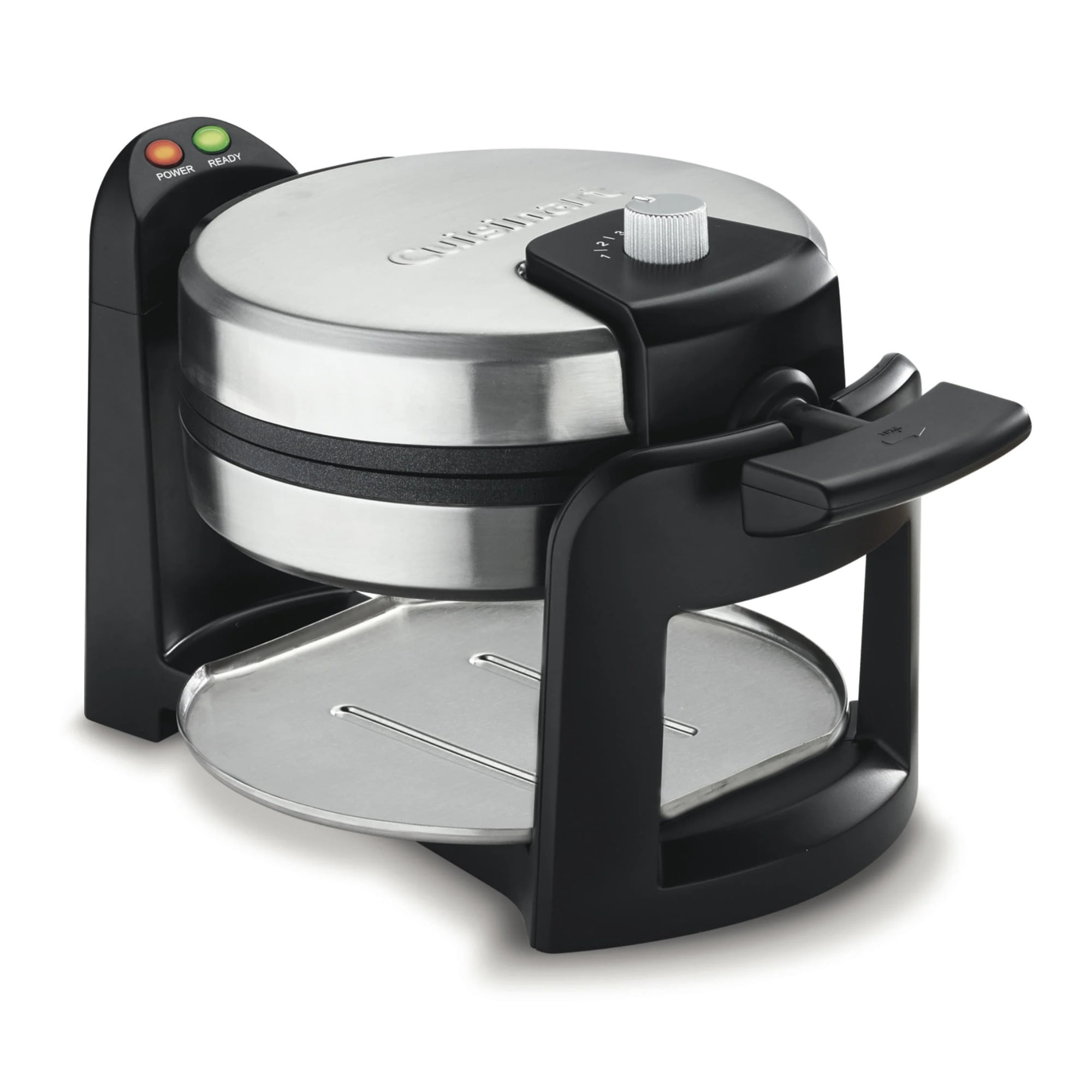 Cuisinart Round Flip Electric Belgian Waffle Maker, Stainless Steel ...