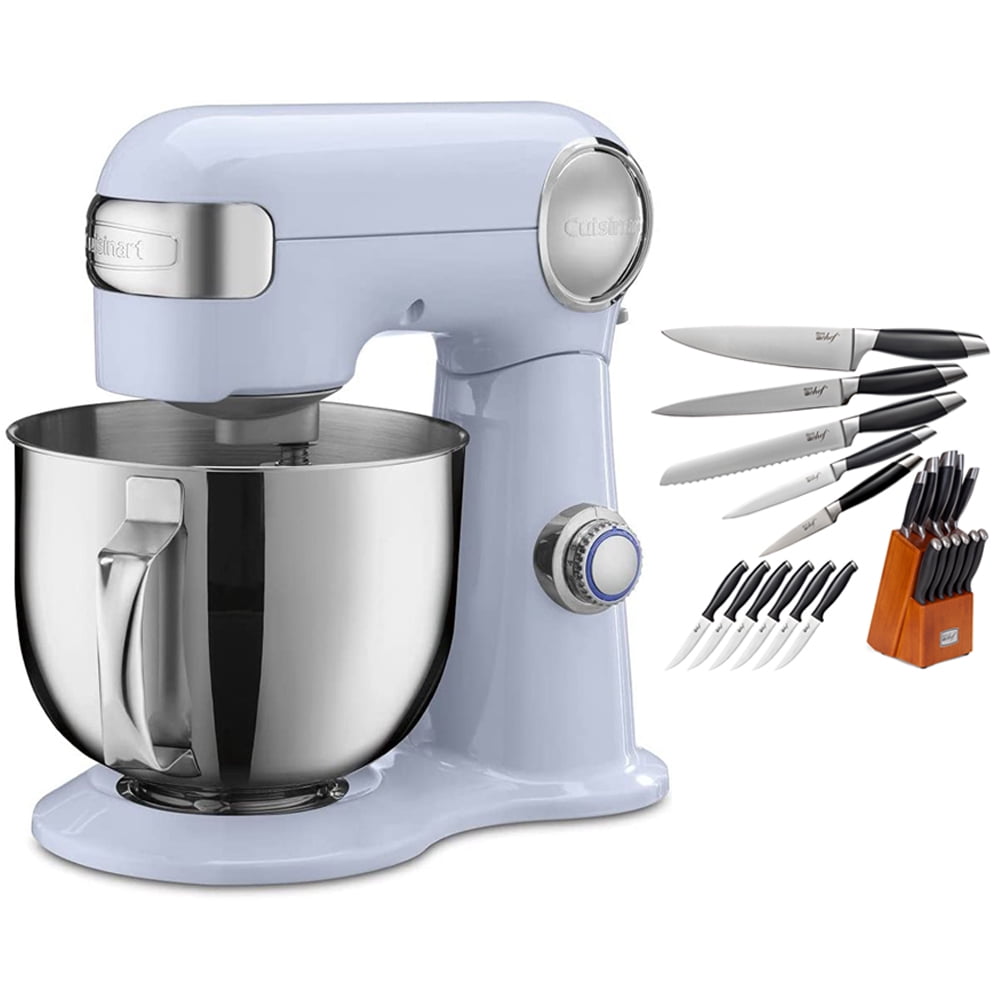 Cuisinart SM-50BLU Precision Master 5.5-Quart Stand Mixer, 500W ...