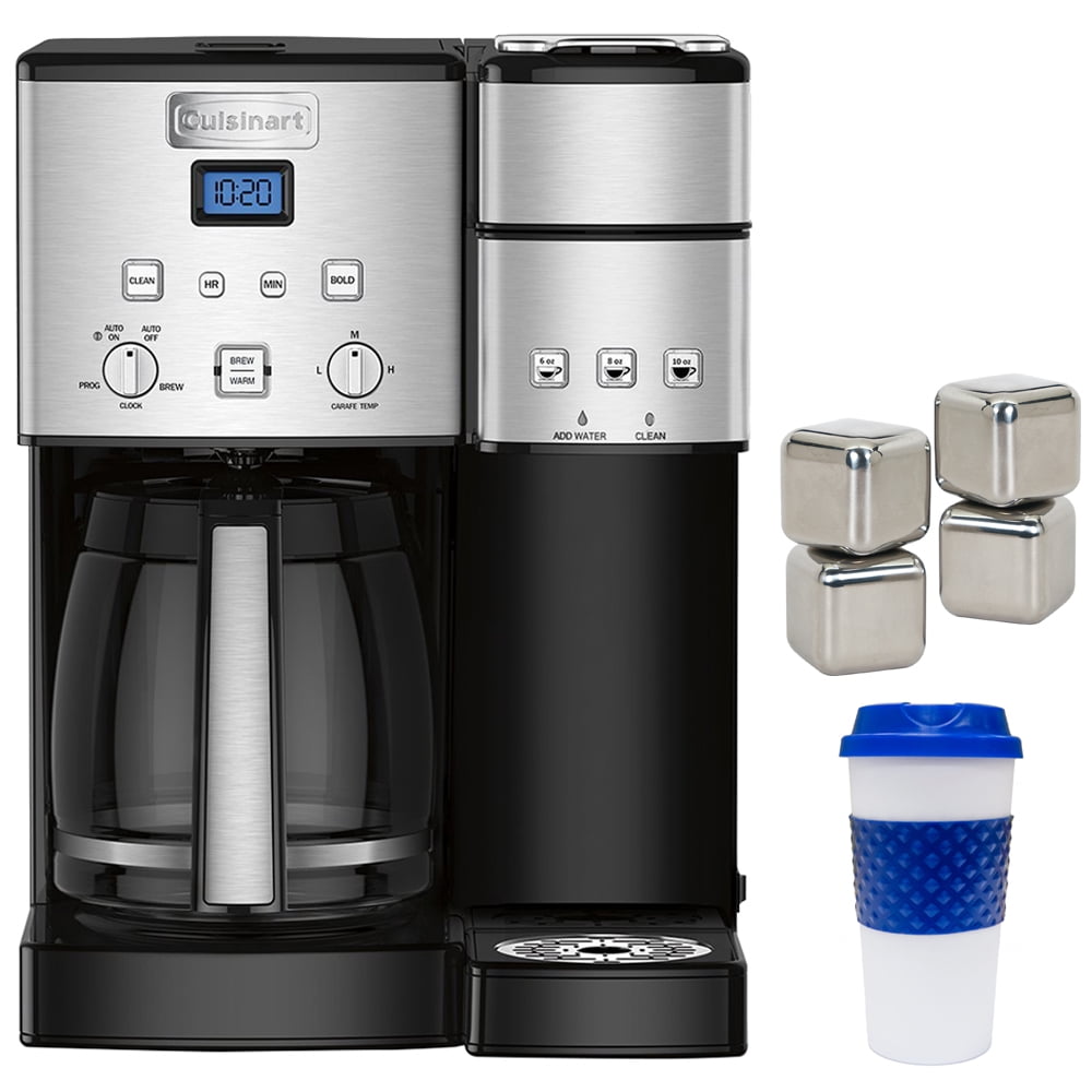 Cuisinart SS-15P1 12 Cup Coffeemaker & Single Serve Brewer w 3 Year ...