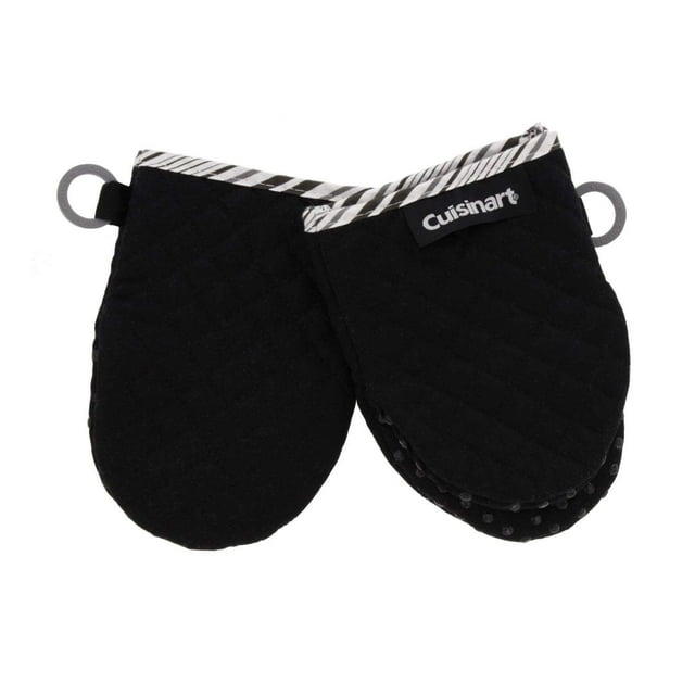 Cuisinart Silicone Mini Oven Mitts 2pk - High Temp Silicone Pot Holders ...