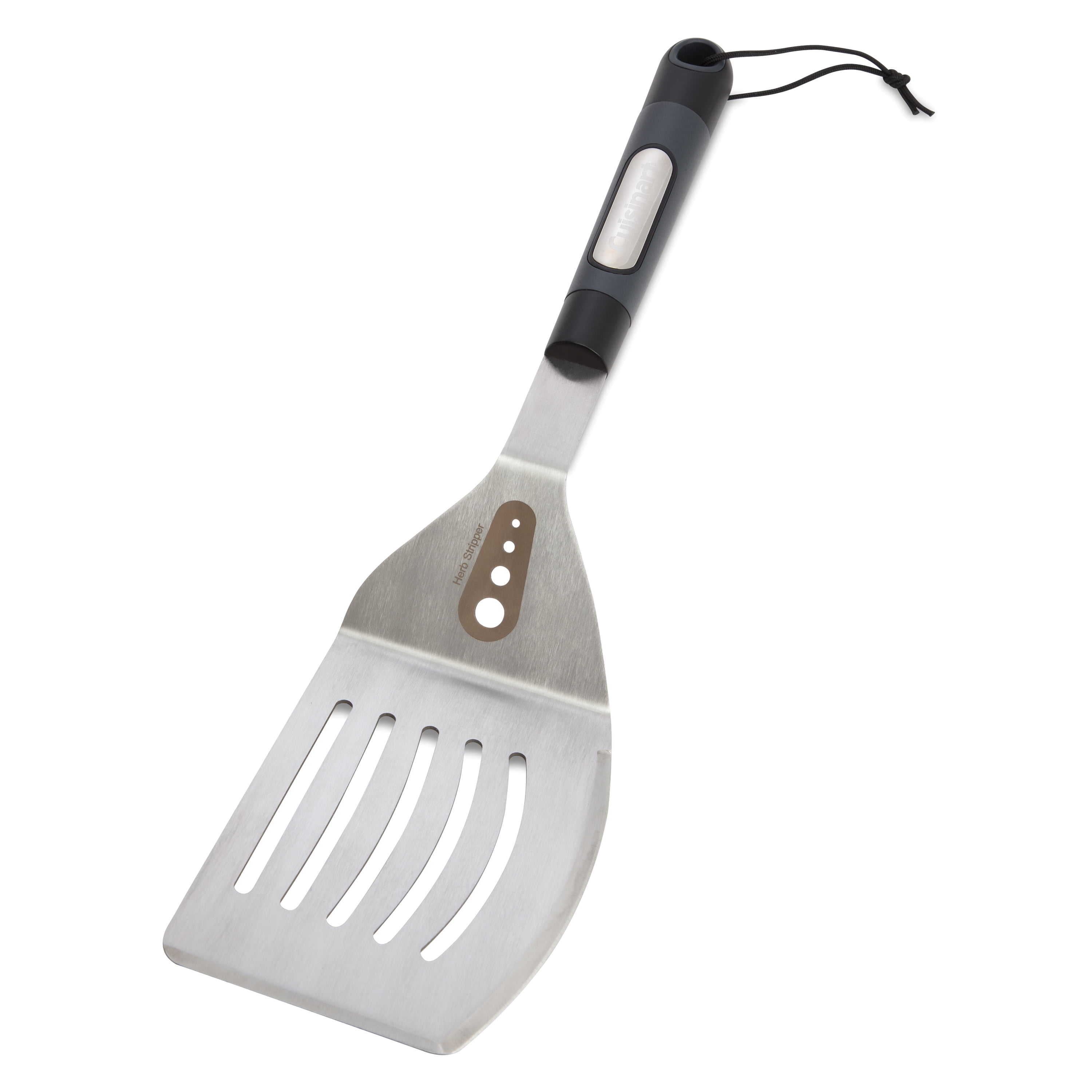 Cuisinart® Stainless Steel 3-in-1 BBQ Spatula - Herb Stripper, Curved ...
