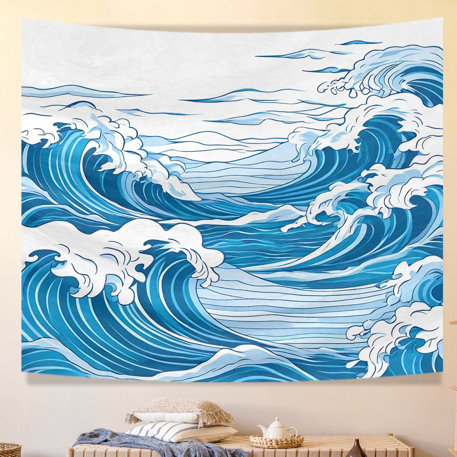 Bohemia College Tapestry for Dorm Living Room Bedroom Office House ...