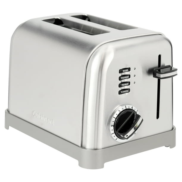 Cuisinart 2-Slice Stainless Steel Classic Toaster for Bread and Bagels ...