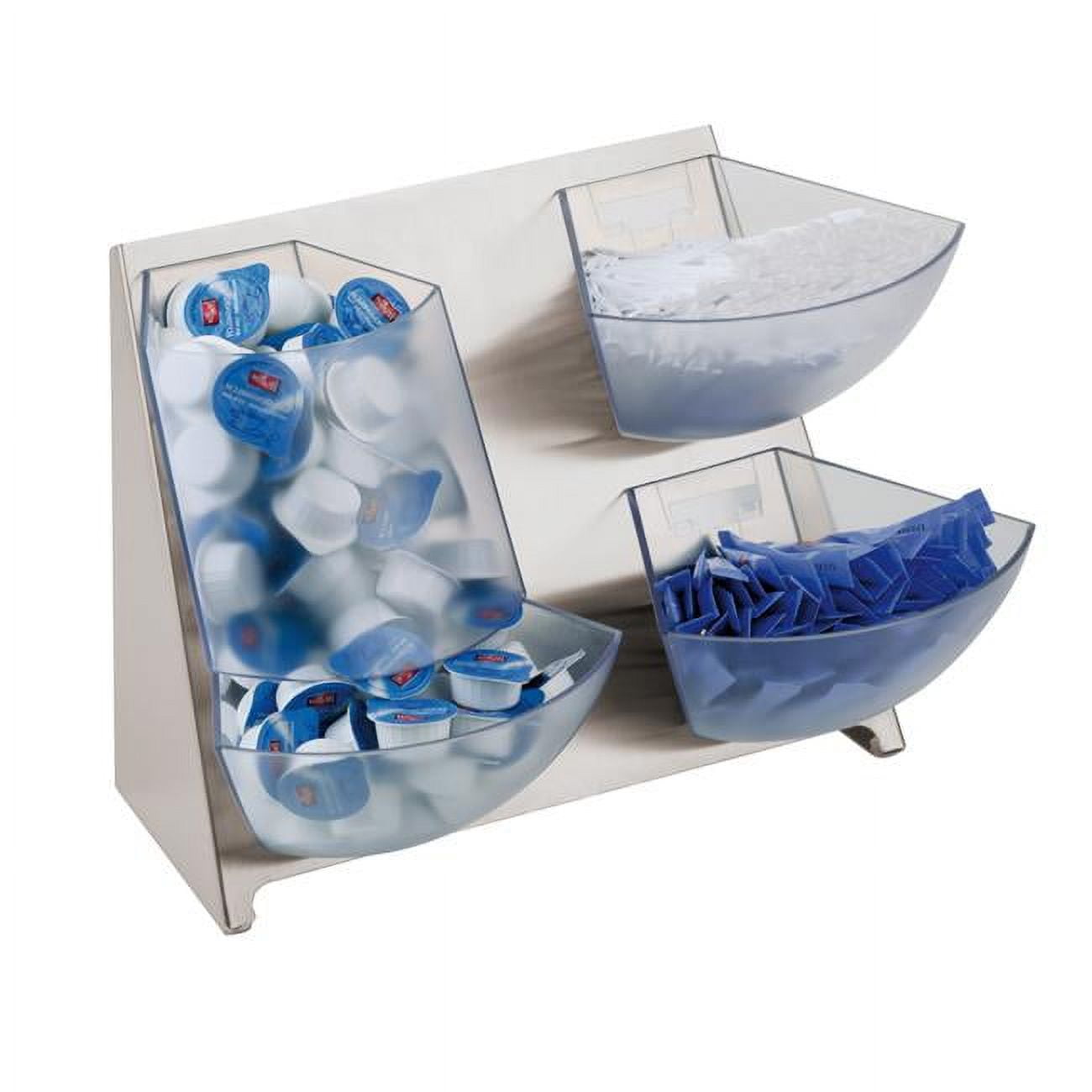 Cuisine 41911-06 Multi-Compartment Stainless-Steel Condiment Center ...