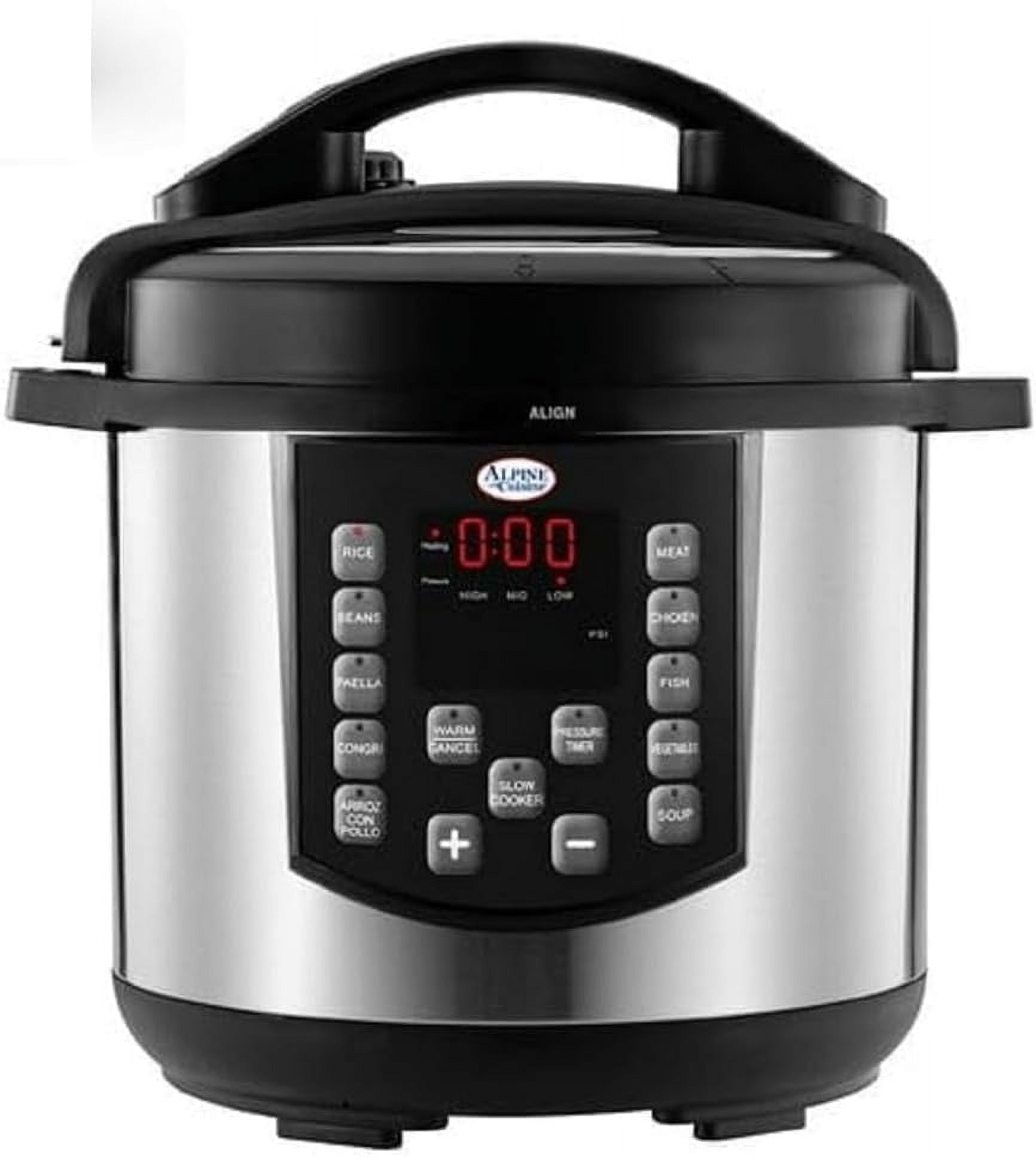Cuisine Electric Digital Pressure Cooker 12 Set Multifunction | Durable ...