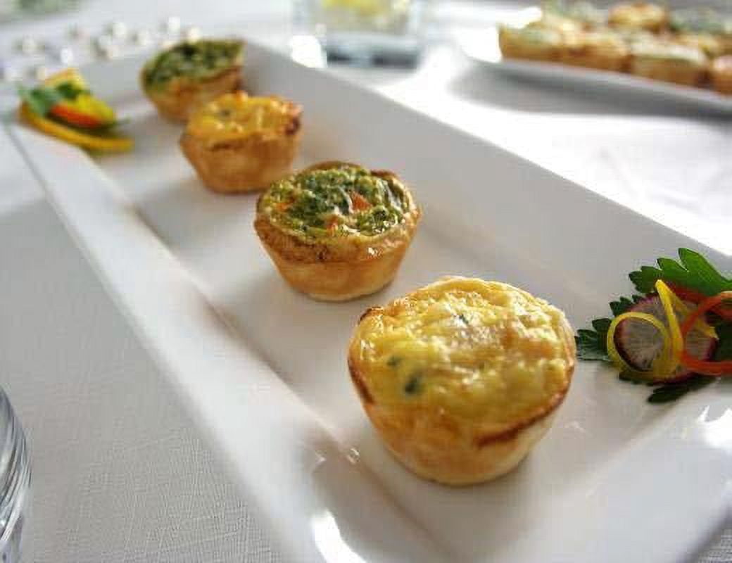 Cuisine Innovations Frozen Individual Assorted Quiche - 100 per case ...