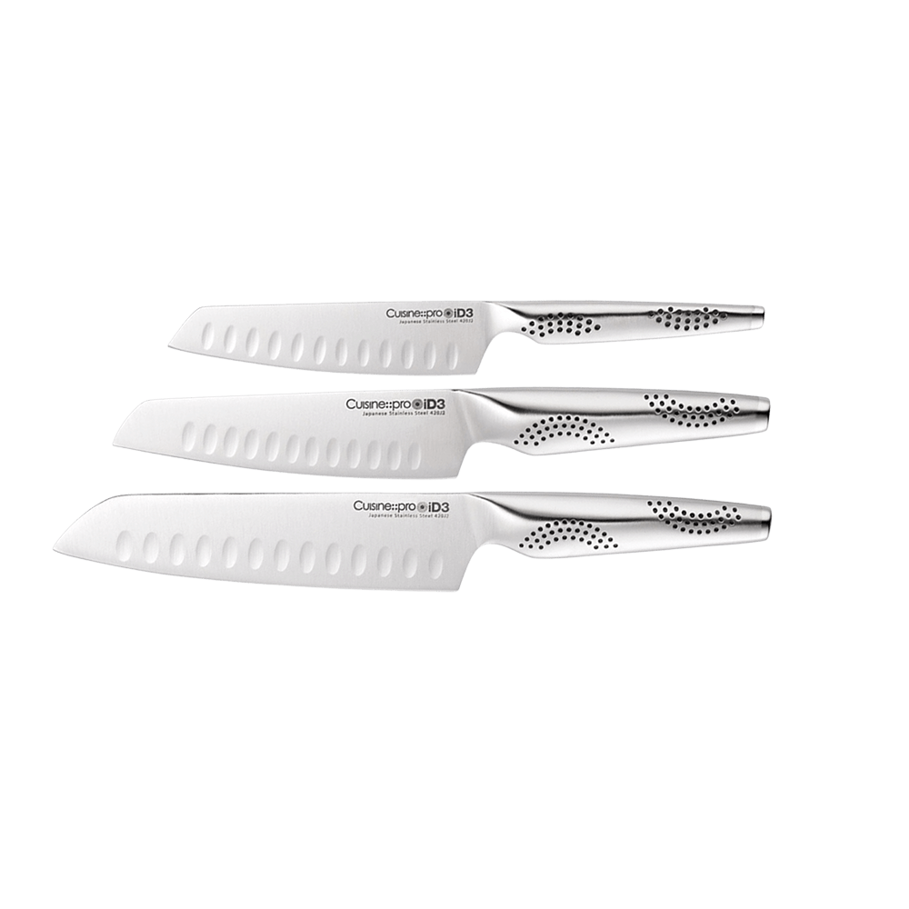 Diamond Sharp Santoku Knife 3 piece set - Walmart.com