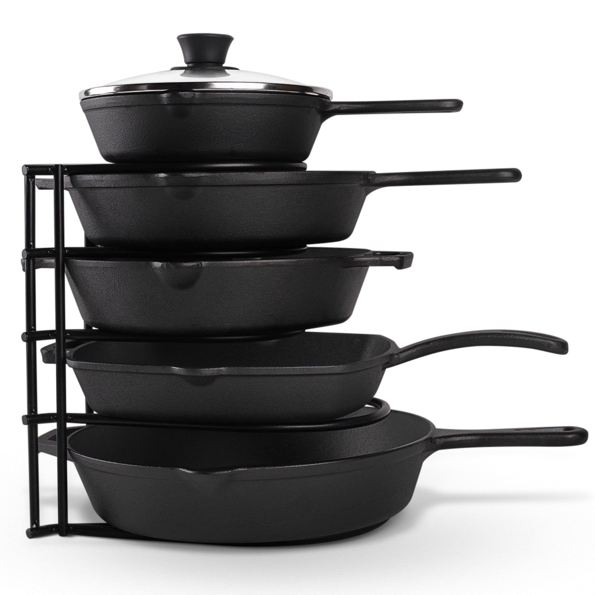 Cuisinel Pan Organizer Rack - 60-100lbs capacity Extremely Heavy Duty ...