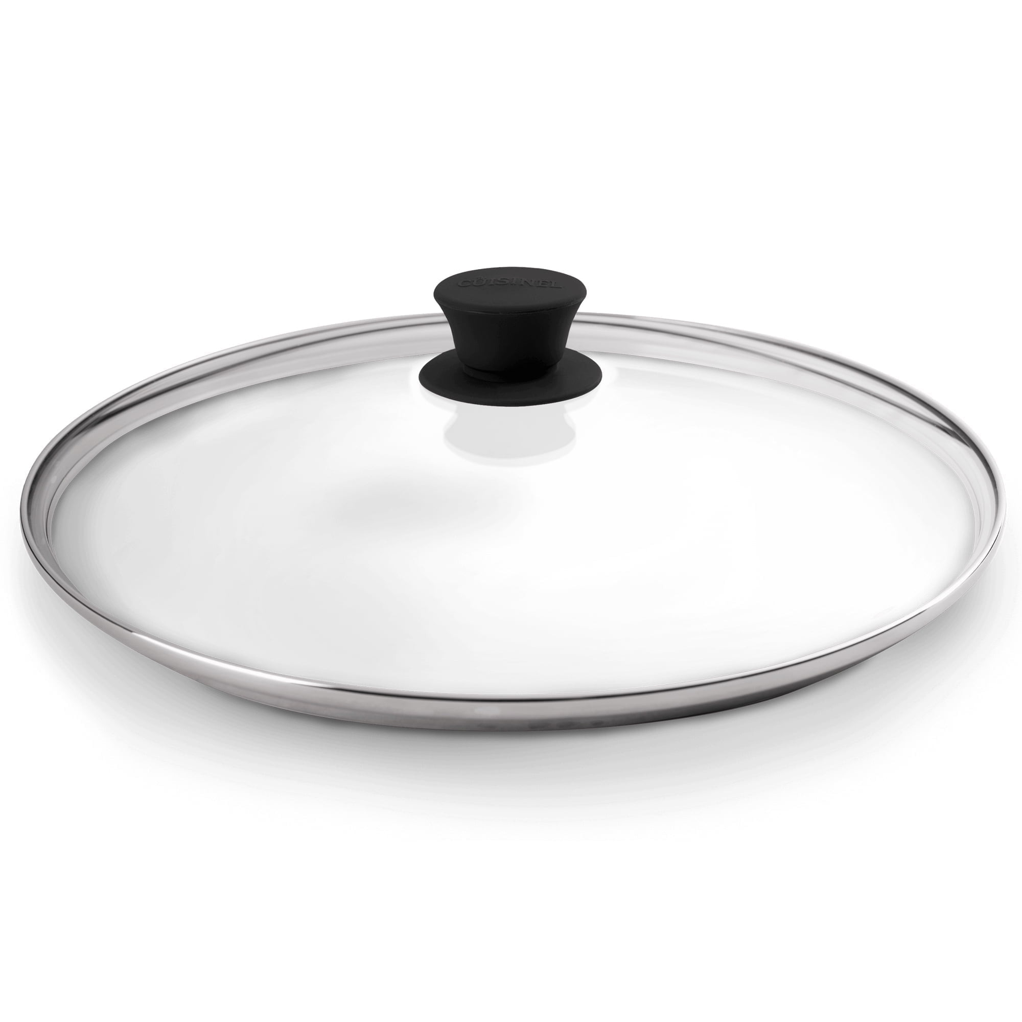 Cuisinel Universal 12-Inch Tempered Glass Lid for Skillet Cooking ...