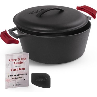 MAGNAWARE Cast Aluminum Dutch Oven - Even Heat Distribution ...