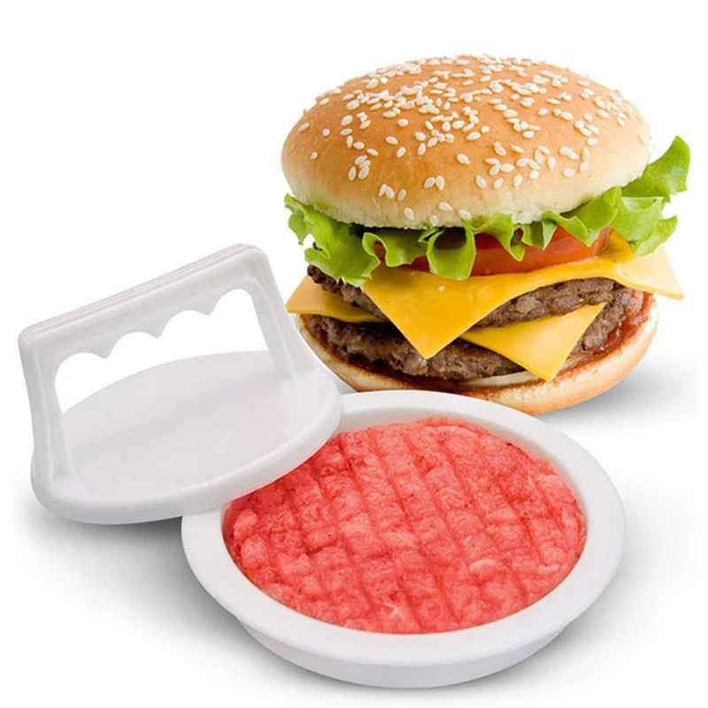 Cuisinish Burger Press - 1pc Stuffed Hamburger Patty Maker, Plastic ...
