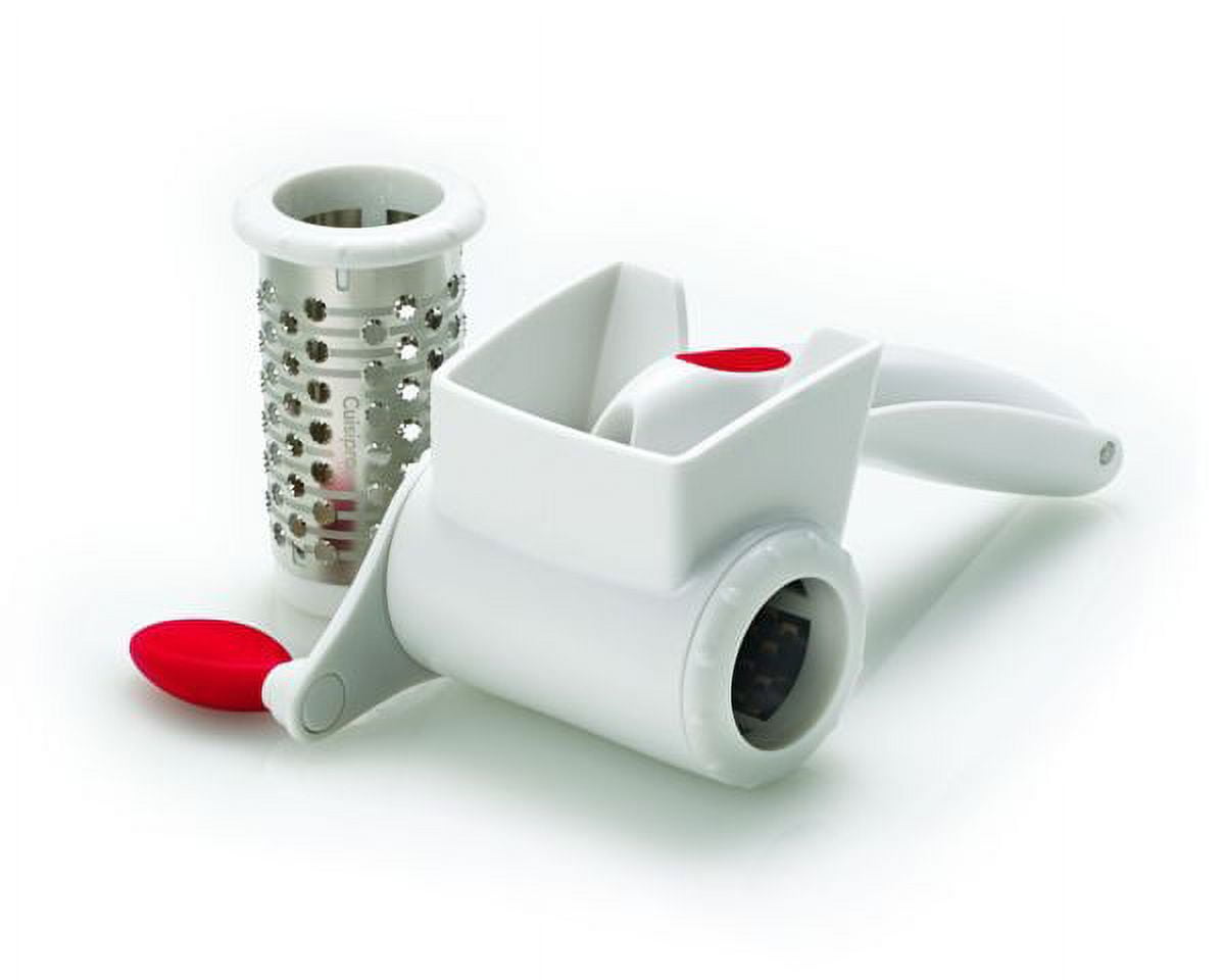 Cuisipro Surface Glide Technology Rotary Dual Grater White - Walmart.com